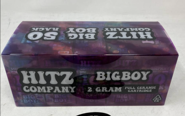 Hitz Big Boy Carts Wholesale - 2G Liquid Diamonds